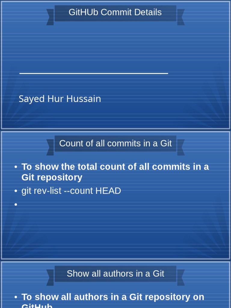 Git Commit Delete Details | PDF | Finance & Money Management | Computers