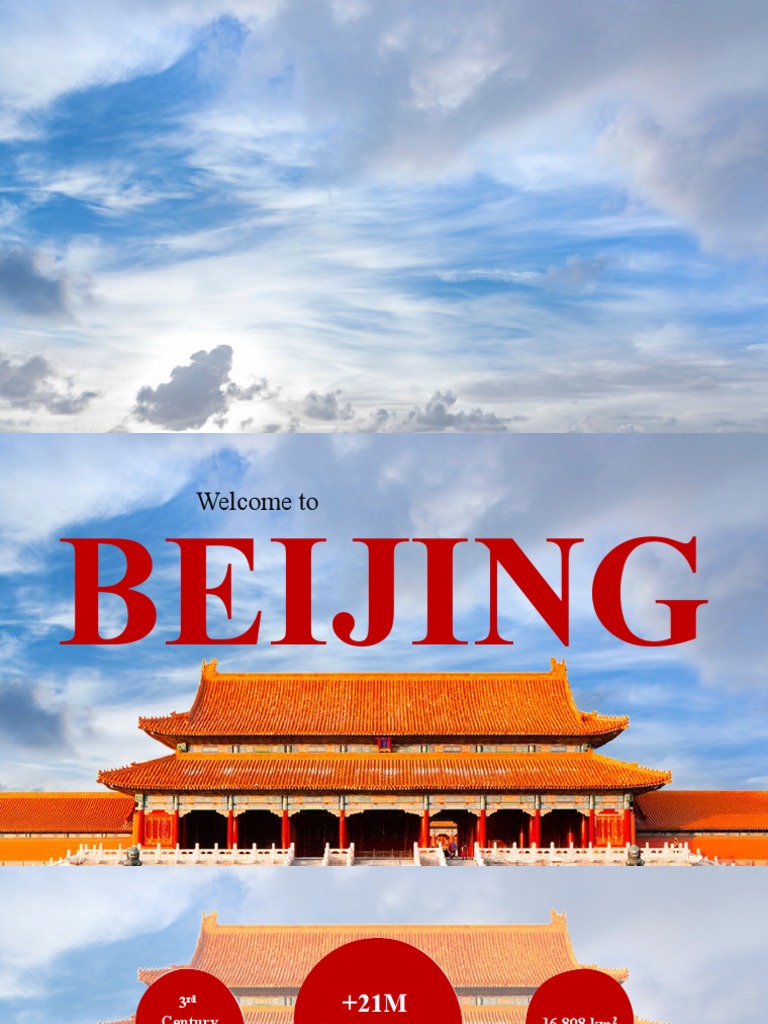 Beijing PowerPoint Morph Animation Template Red Variant | PDF