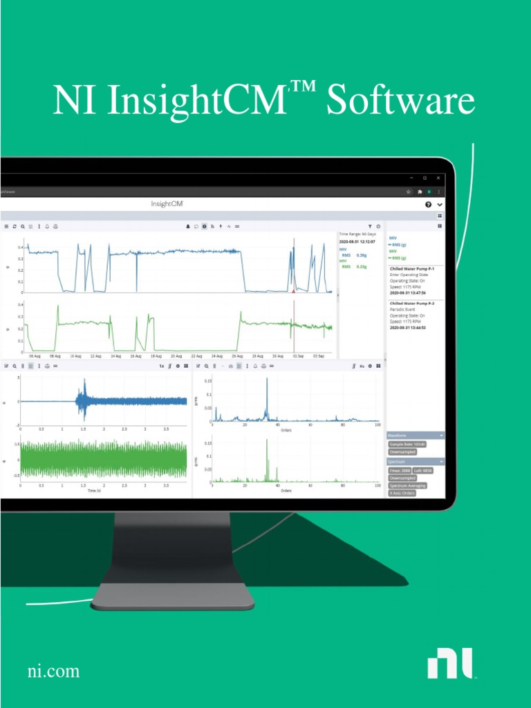 InsightCM Product Flyer | Download Free PDF | Electric Motor | Computer Network