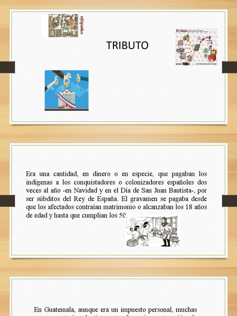 El Tributo | PDF | Impuestos | Guatemala