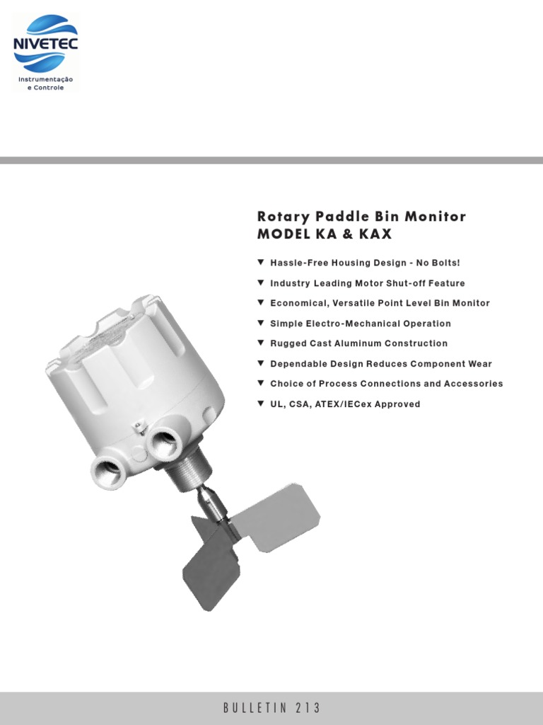 Catalogo Monitor KA KAX Nivetec | Download Free PDF | Electric Motor ...