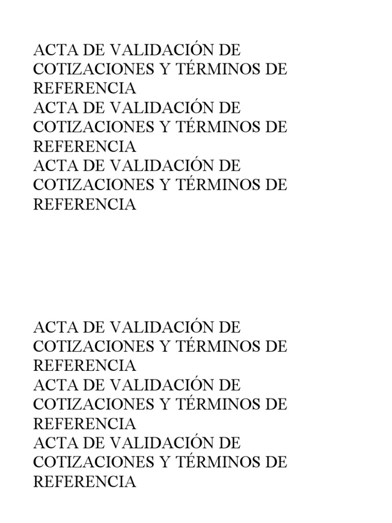 Cuadro de Validación | PDF | Supresión de incendios