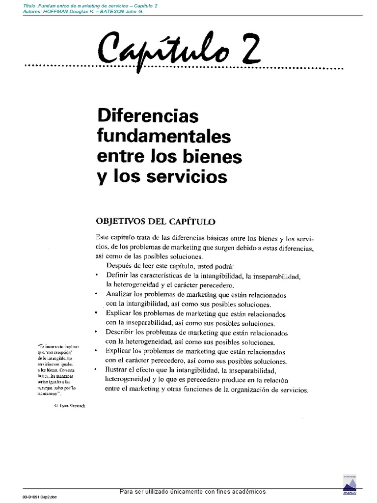 Hoffman Cap. 2 | PDF