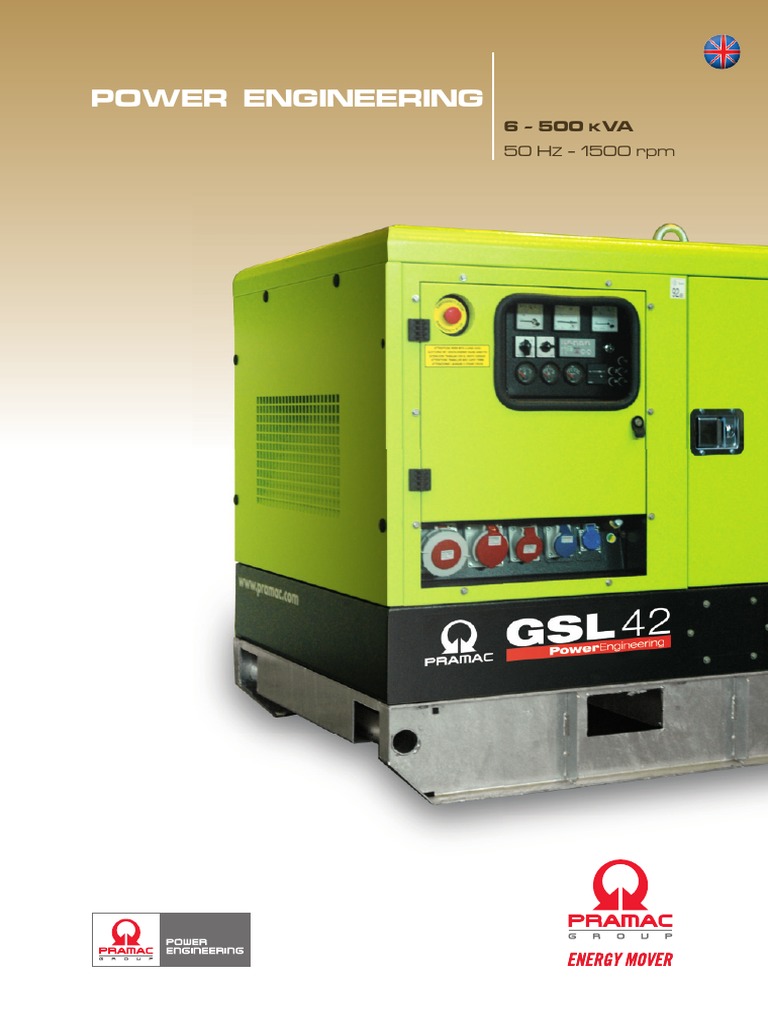 Catalogo PE 50 HZ 2006 ING Secondo Aggiornamento 72DPI | PDF | Engines | Power Supply