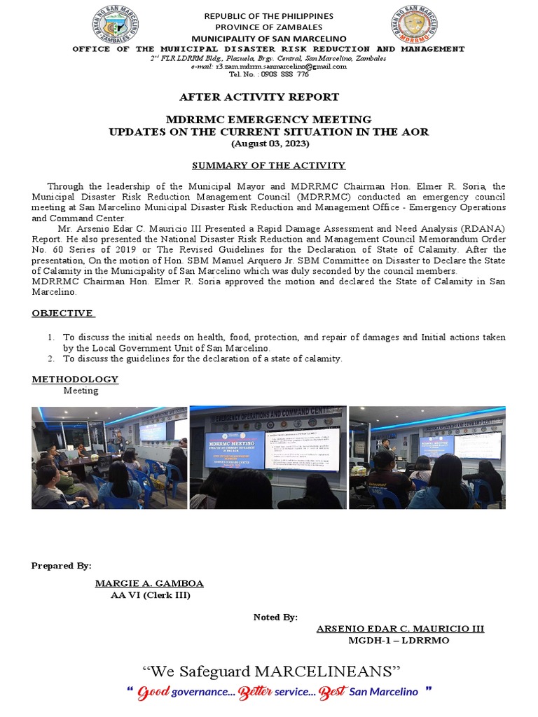 After Activity Report | PDF