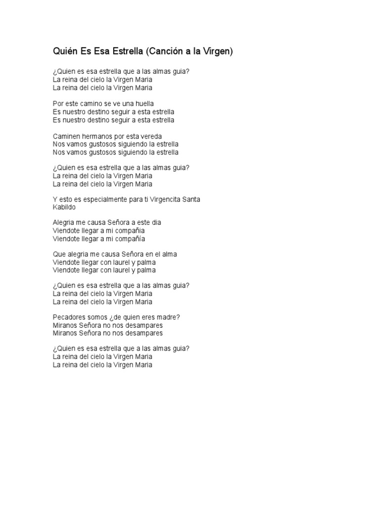 Quién Es Esa Estrella | PDF