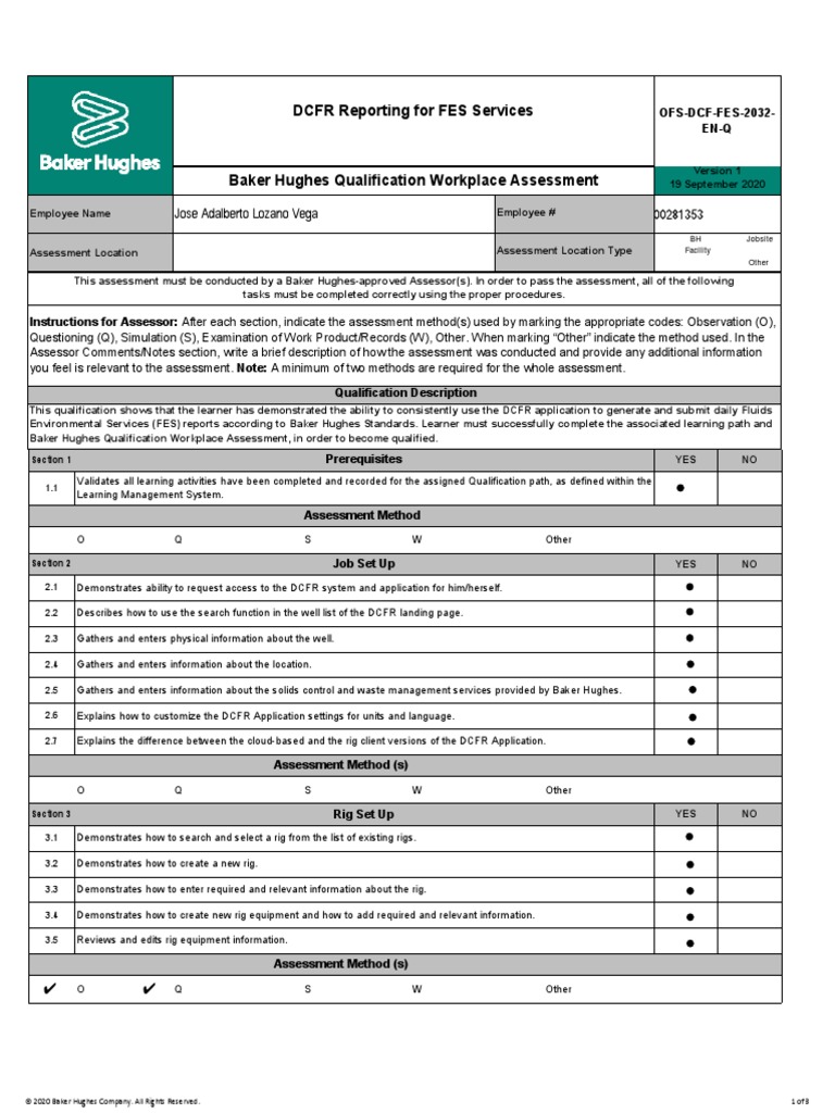 DCFR Application Training Assessment | PDF | Employment | Information