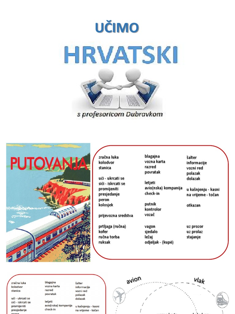 Putovanje - Curso de Croata | PDF