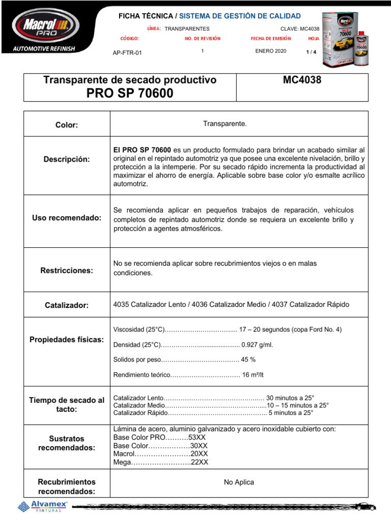 FT Mad Pro SP 70600 | PDF | Solvente | Materiales