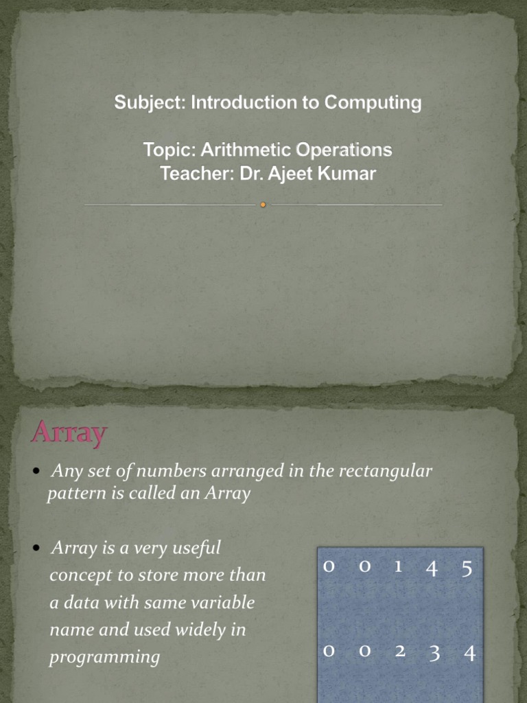 Matlab Arithmetic Operations | PDF | Matrix (Mathematics) | Operator Theory Matlab Arithmetic Operations | PDF | Matrix (Mathematics) | Operator Theory