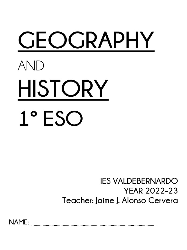 1o Eso 2022 23 Geography and History 1 | PDF | Ancient Egypt | Mesopotamia 1o Eso 2022 23 Geography and History 1 | PDF | Ancient Egypt | Mesopotamia