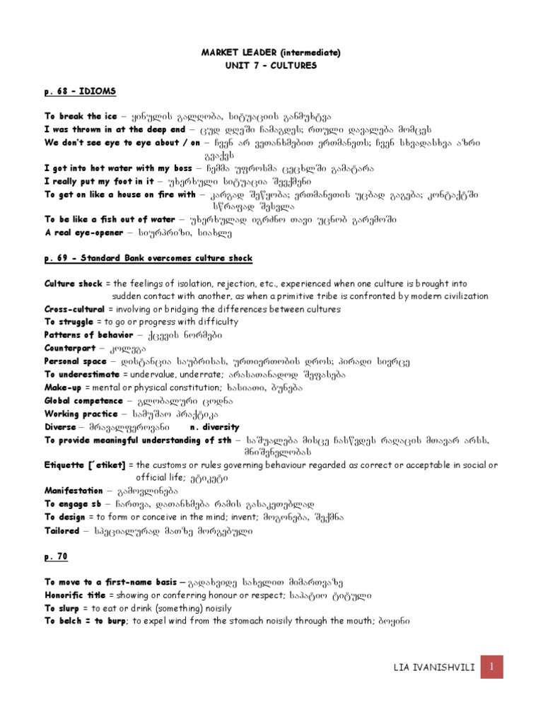 ML Intermediate, Units 7-12 | PDF | Bribery | Subsidy
