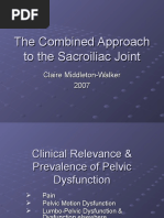 Understanding SIJ: Form and Force Closure | PDF | Pelvis | Vertebral Column