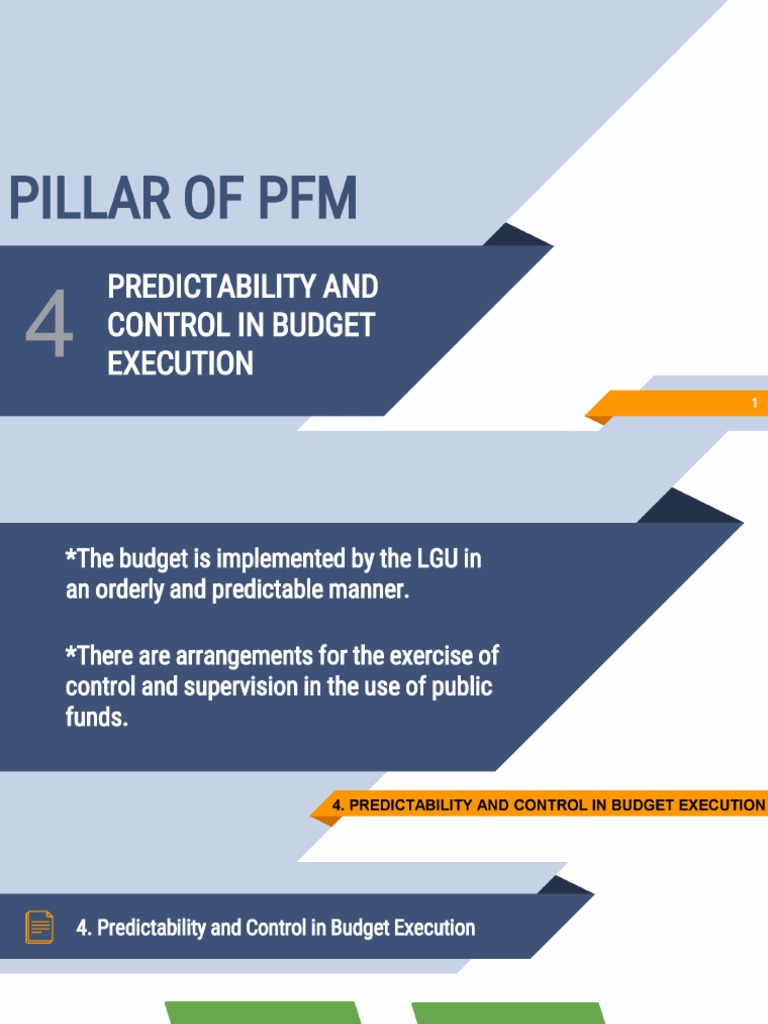 Revised Final PFM PILLAR Nos 4-7 | PDF | Procurement | Taxes
