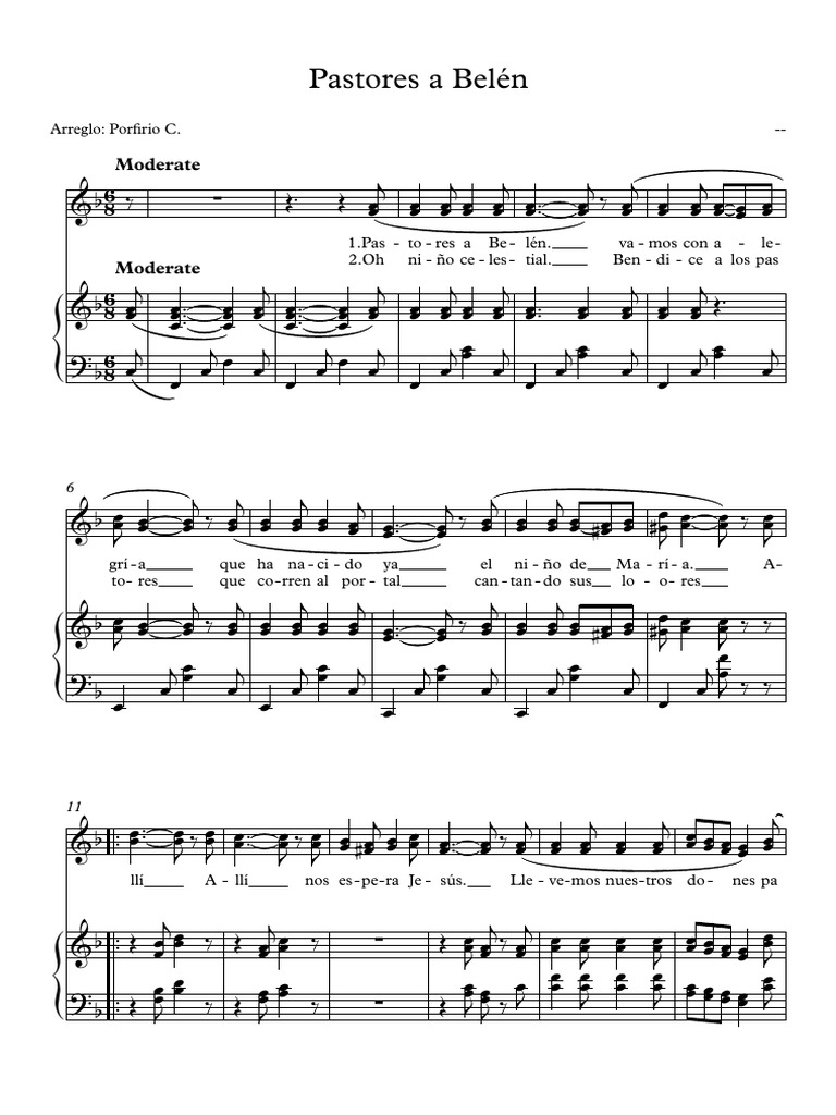 Pastores A Belén | PDF