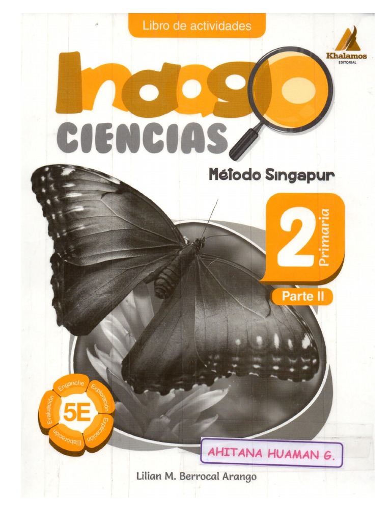 Libro Indago CIENCIAS 4 - DOS | PDF