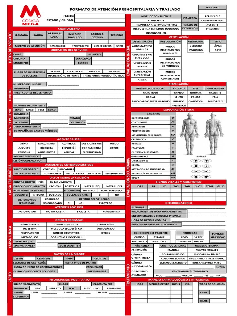 FRAP Codigo Mega | PDF | Enfermedades y trastornos humanos | Cuidado de la salud