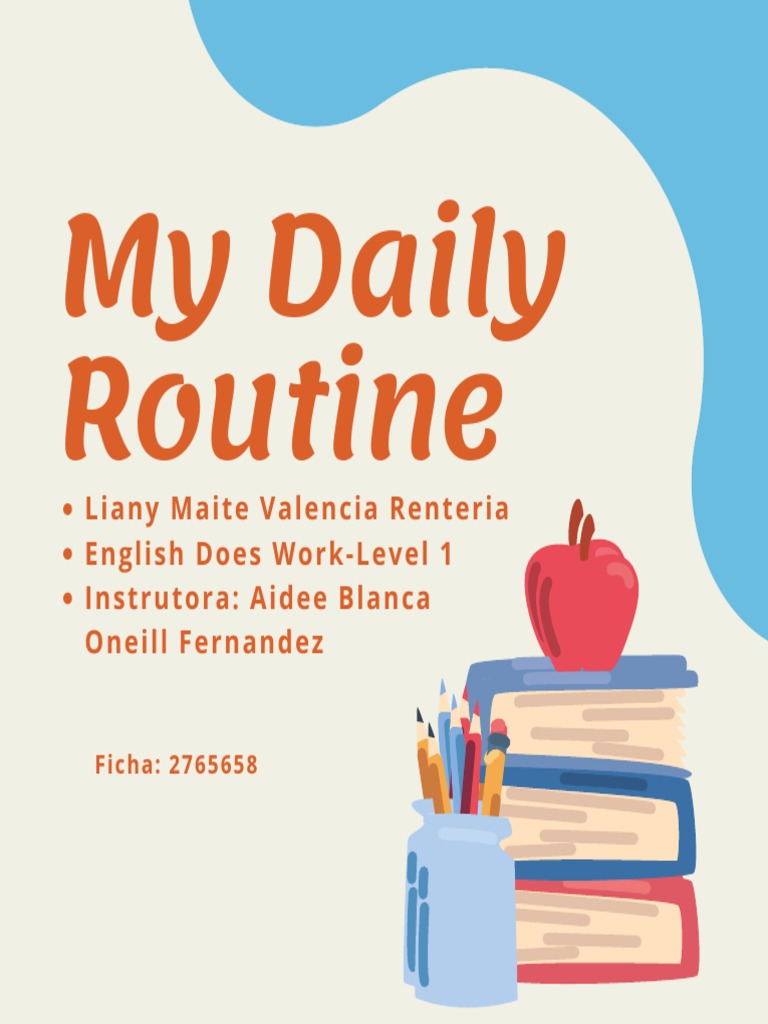 Presentación rutina diaria. AA1-EV03 | PDF