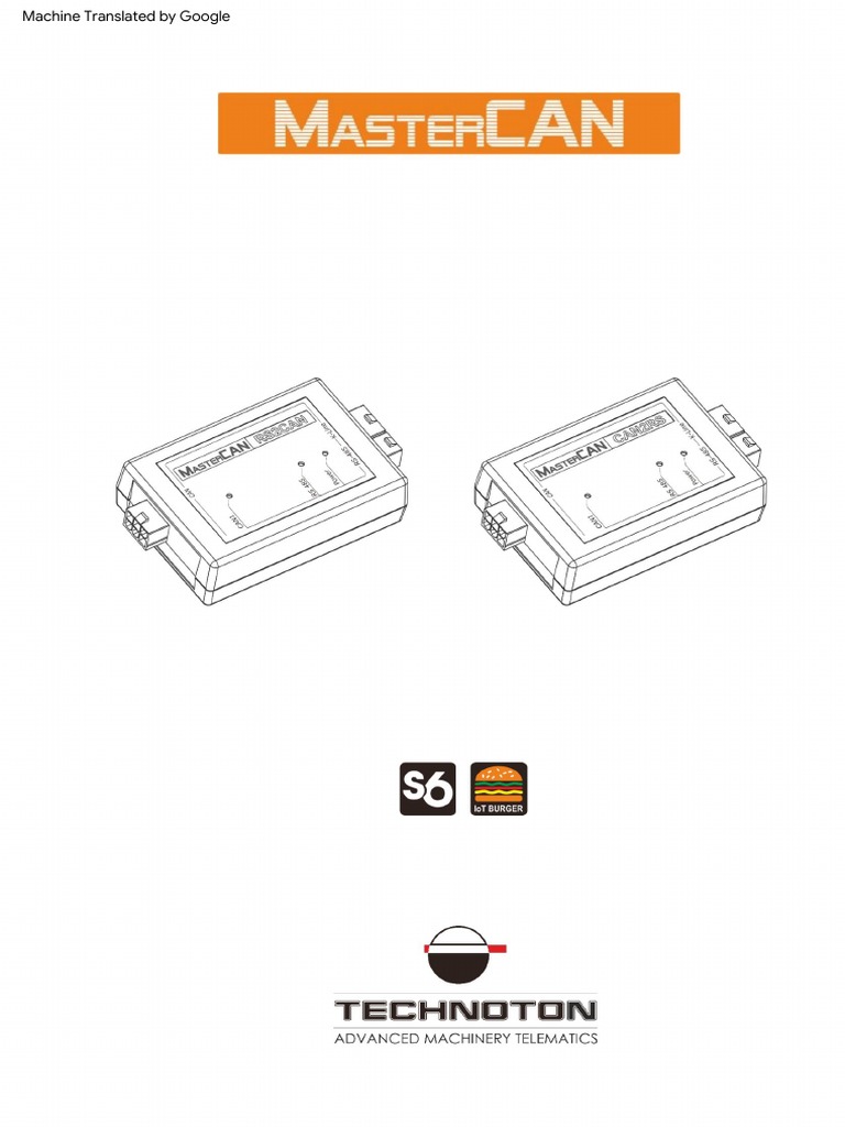 MasterCAN CAN2RS RS2CAN Operation Manual V 1.0 | PDF | Hardware de la computadora | Internet de ...