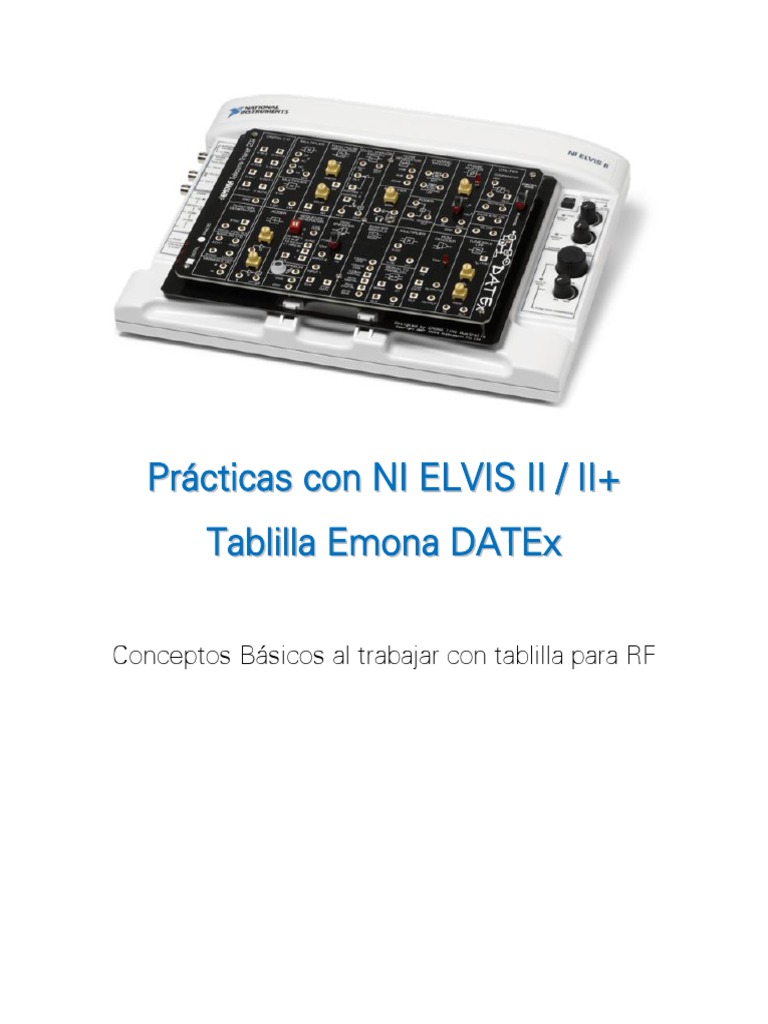 Emona DATEx Conceptos Basicos | PDF | Reliability Engineering ...