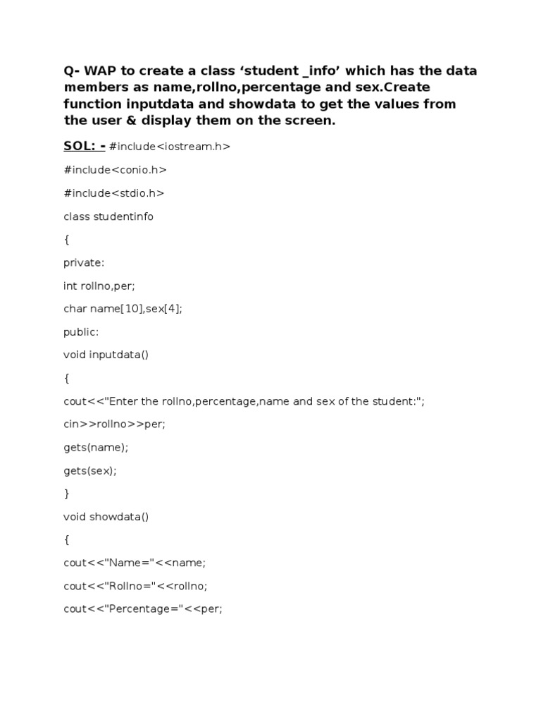 C Project Constructor Object Oriented Programming Object