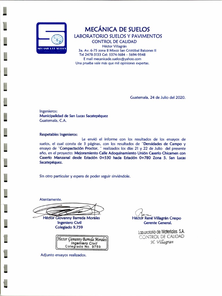 Ensayo de Proctor Modificado y Densidad de Campo | PDF Ensayo de Proctor Modificado y Densidad de Campo | PDF