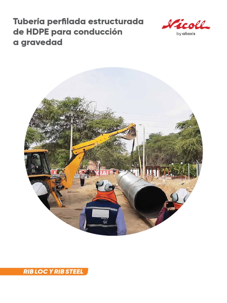 Ribloc Hdpe A4 20 02 23 | PDF | Tubería (transporte de fluidos) | Conduccion termica