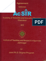 AcSIR Handbook - Updated As On 20.08.2024 | PDF | Thesis | Technology & Engineering