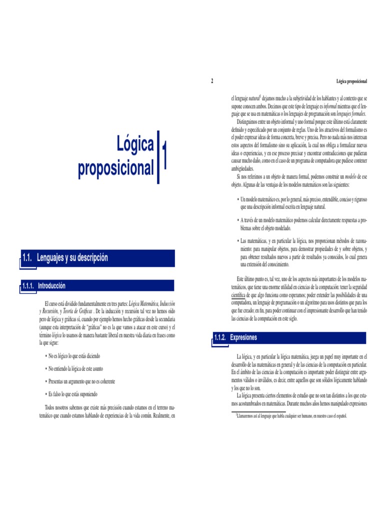 Proposiciones Logicas (Resumen) | PDF | Proposición | Objeto (informática)