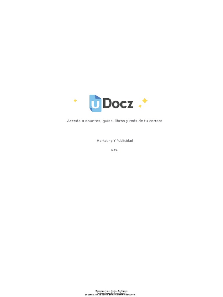 Marketing y Publicid 164 Downloadable 3616497 | PDF | Marketing ...