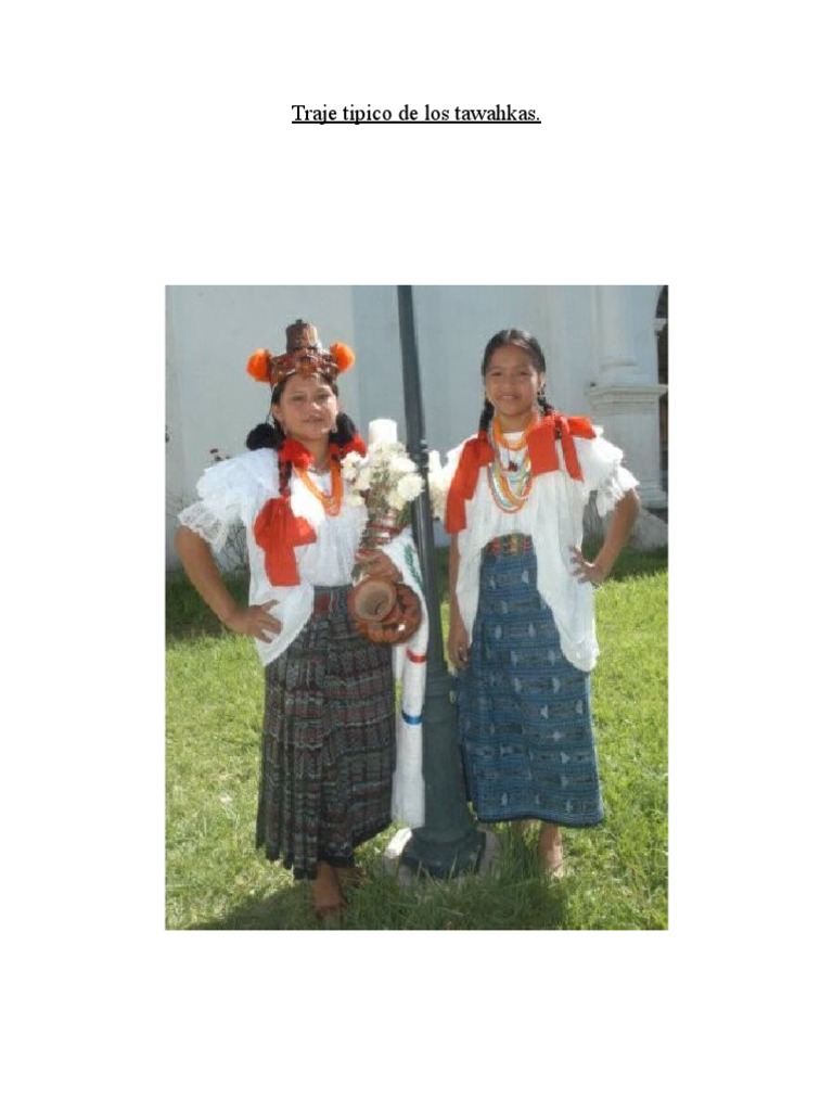 Traje Tipico de Los Tawahkas | PDF