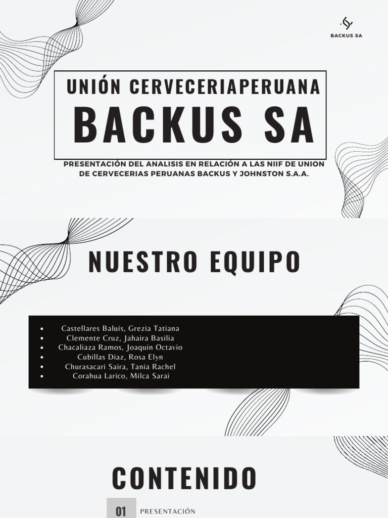 Analisis Backus | PDF | normas internacionales de INFORMACION ...