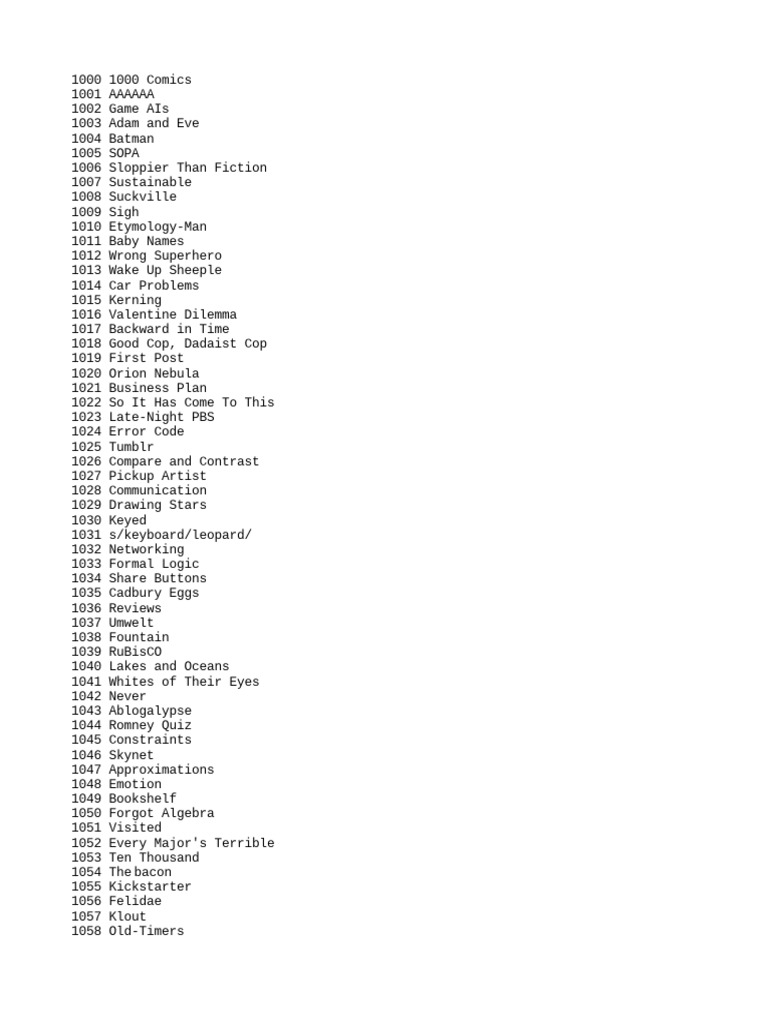 Xkcd 6 Pdf