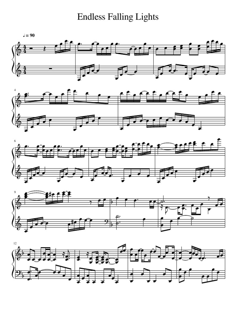 Endless Falling Lights | PDF