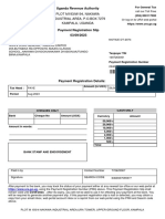 URA Portal Payment Registration Guide | PDF | Payments | Taxpayer