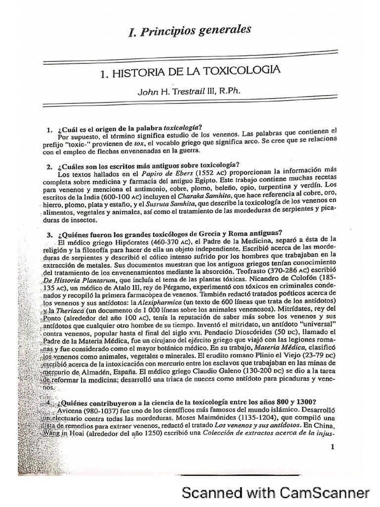 Extracto de Libro Sobre Secretos de La Toxicología | PDF
