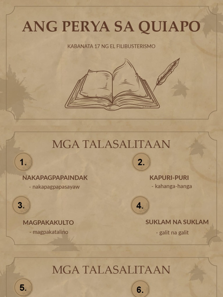 Kabanata 17 - Perya Sa Quiapo - Layagan | PDF