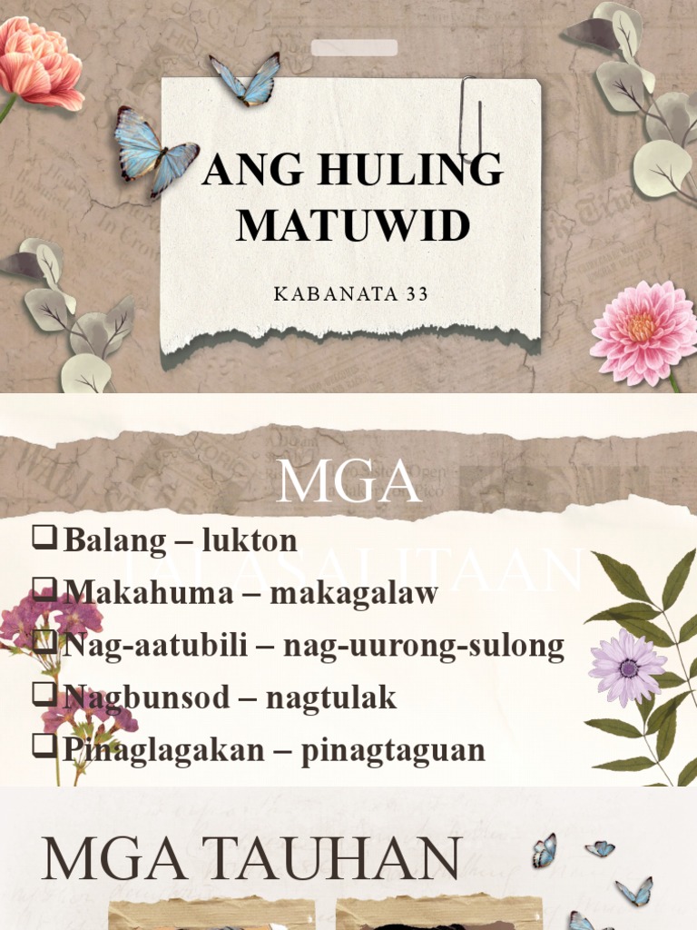 El Filibusterismo - KABANATA 33-34 | PDF