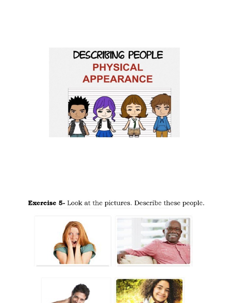Describing physical appearance and personality | PDF