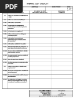 IMSP 9.2-01 IMS Internal Audit Report Template | PDF | Audit | Internal ...
