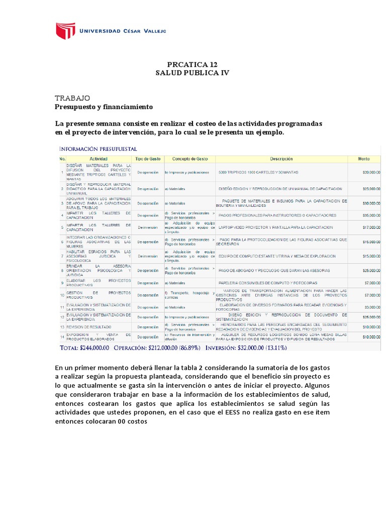 Practica 12 2022 - 2 | PDF