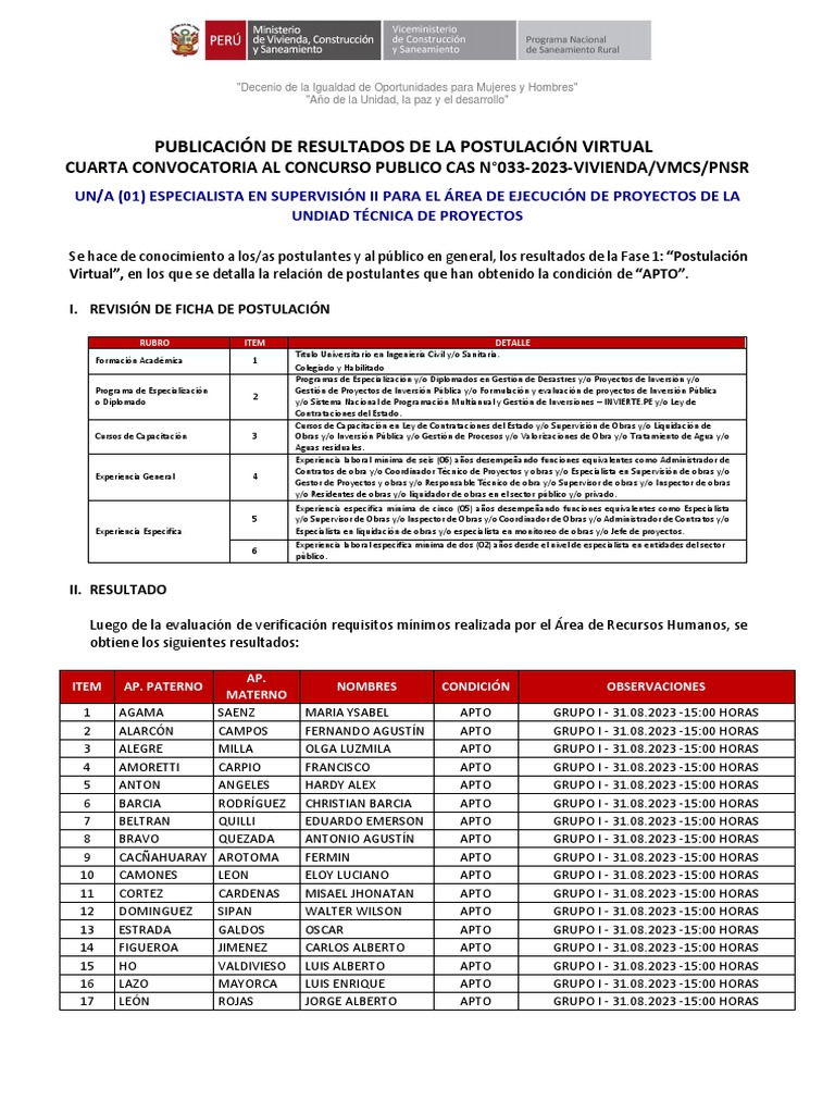 2023828144033FASE 1- CAS 033 | PDF