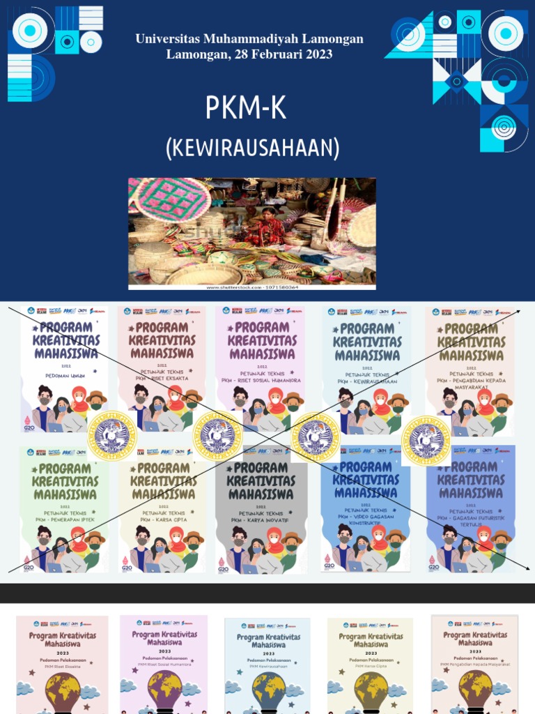 Panduan Proposal PKM-K Universitas Muhammadiyah Lamongan | PDF