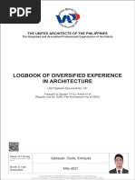 Architecture Apprenticeship Logbook Sample | PDF