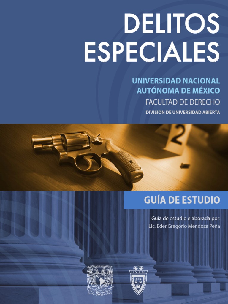 Guia Delitos Especiales | PDF | Derecho penal | Derechos humanos