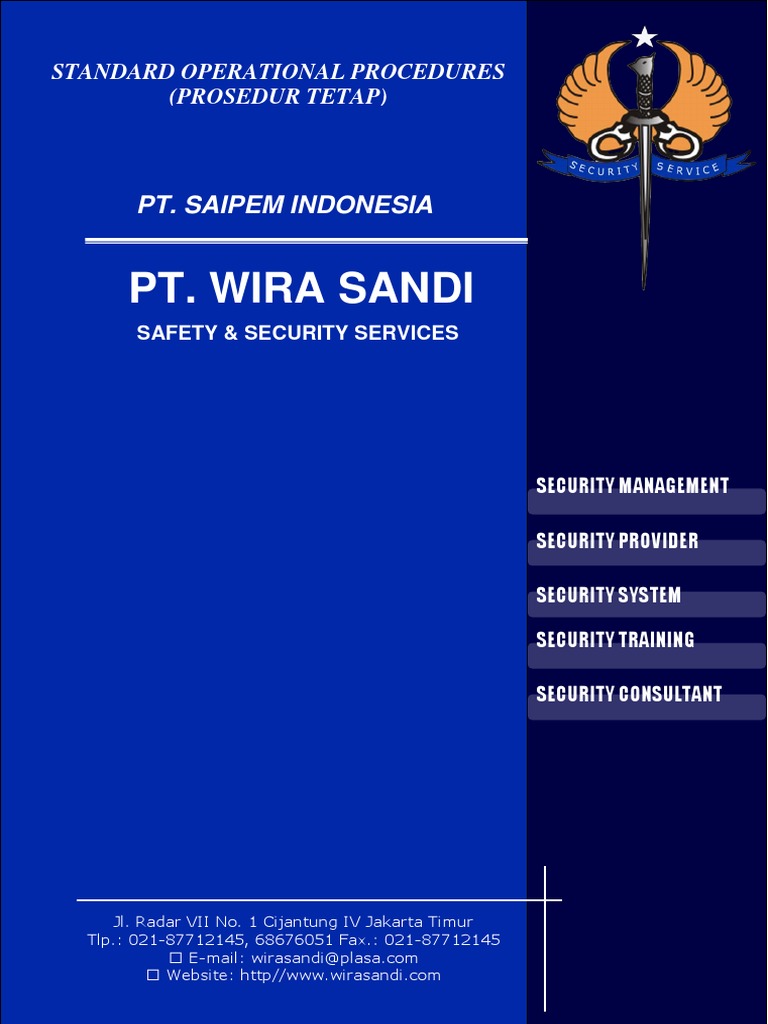 SOP Saipem Indonesia | PDF
