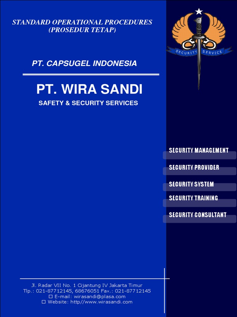 SOP Capsugel Indonesia | PDF