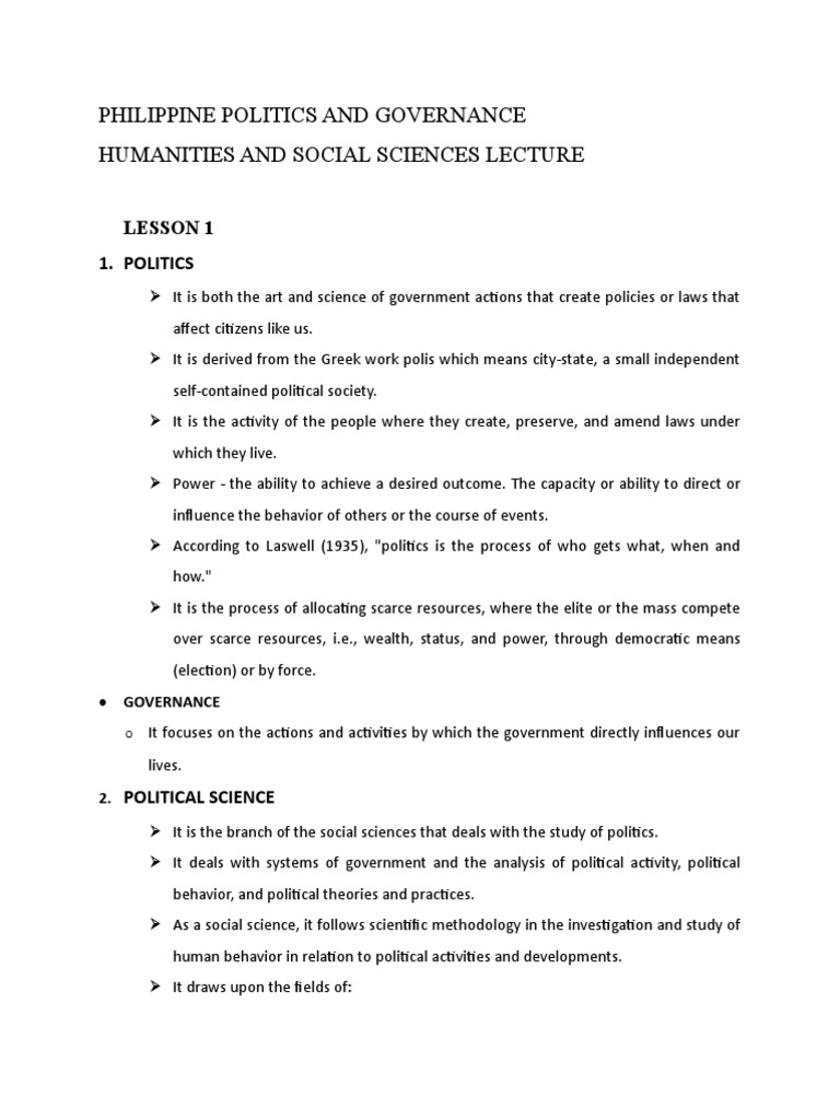 Lessons in POLGOV | PDF | Democracy | Political Ideologies