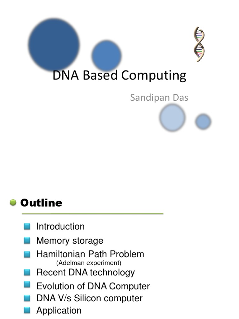 DNA Based Computing Final2 7 | PDF | Dna | Base Pair
