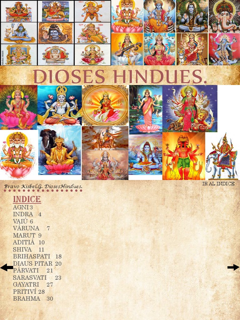 Libro de Los Dioses Hidues | PDF | Shiva | Deidades